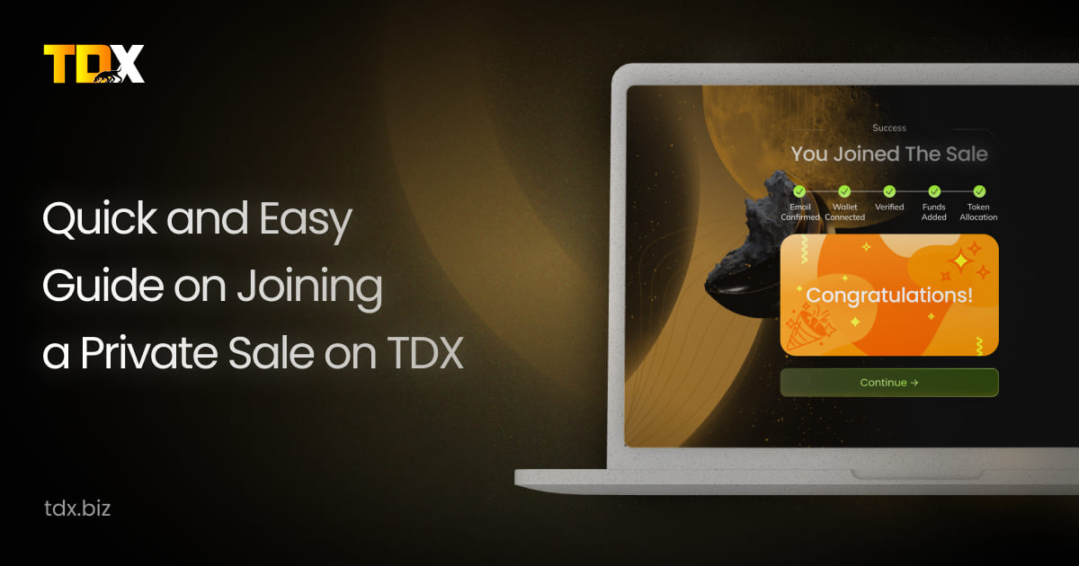 Quick and Easy Step-by-Step Guide to Joining a Private Deal on TDX - TDX