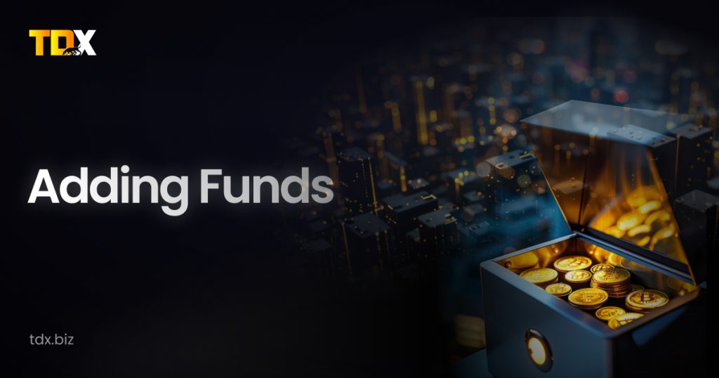 Quick And Easy Step-by-Step Guide To Adding Funds To The TDX Starter - TDX