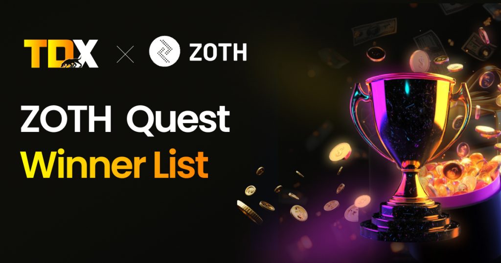 Zoth Quest Winner Announcement - TDX